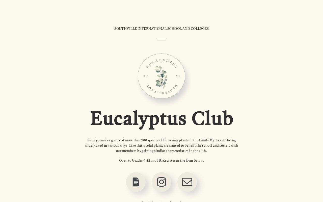 SISC Eucalyptus